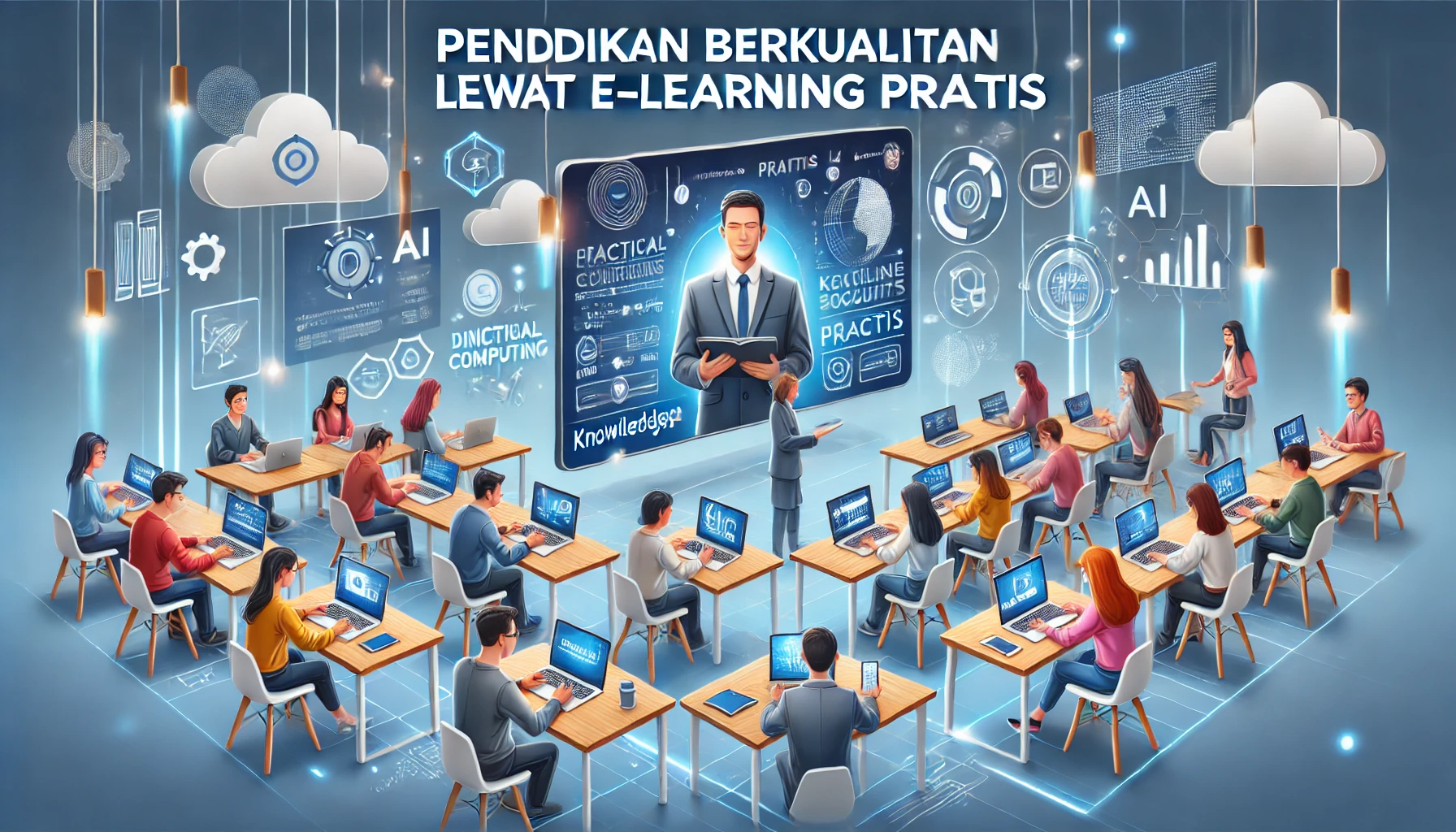 Pendidikan Berkualitas Lewat E-learning Praktis - Knowledgesight