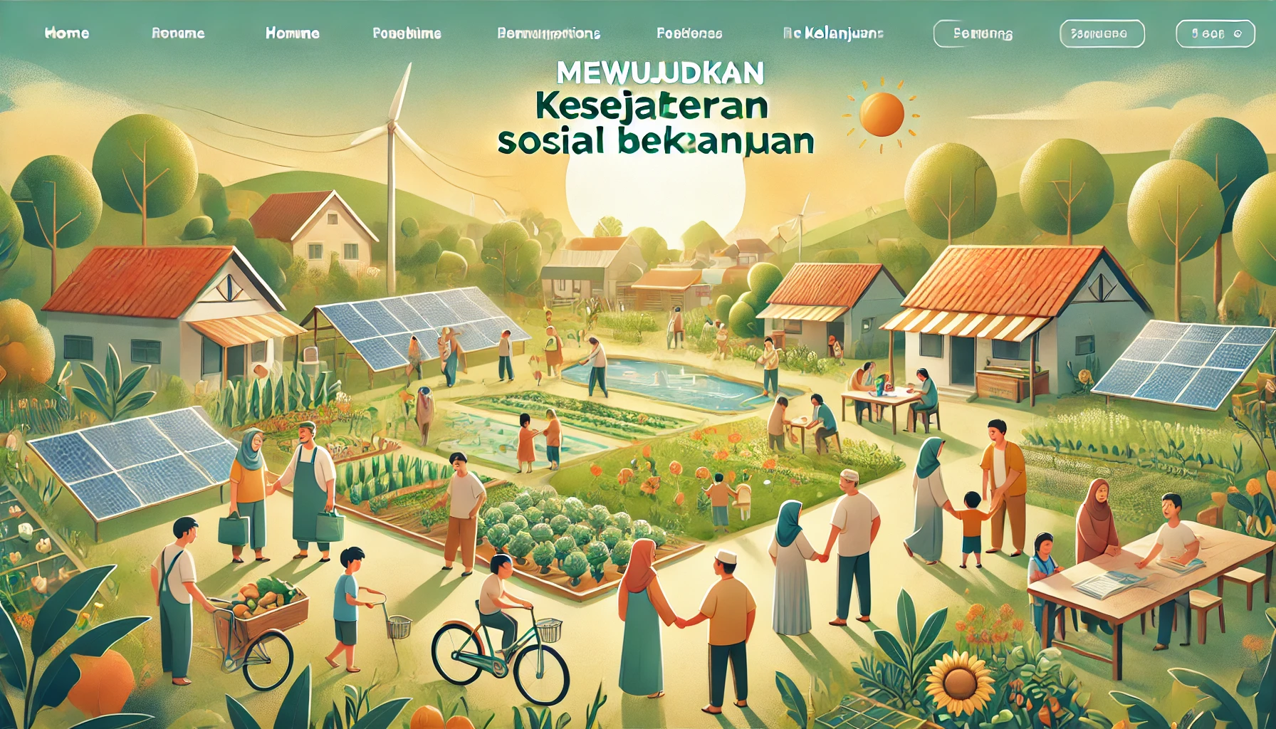 Mewujudkan Kesejahteraan Sosial Berkelanjutan - Knowledgesight