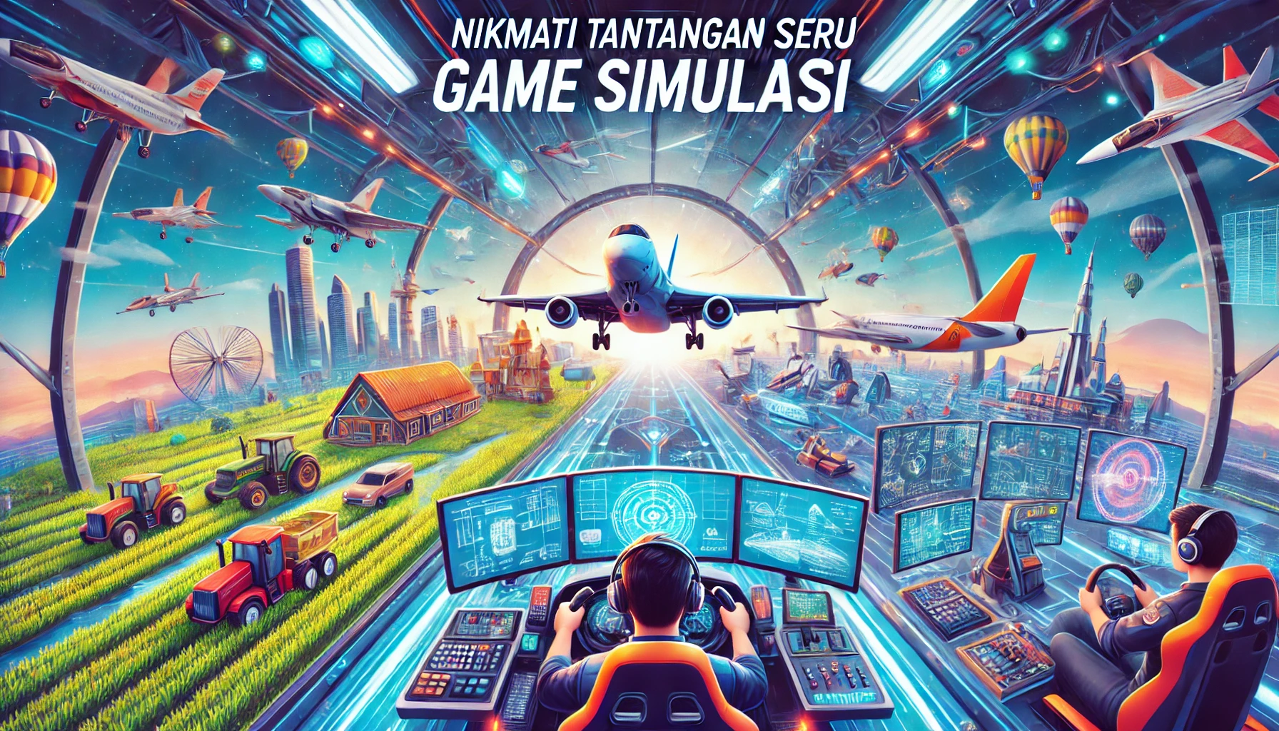 Nikmati Tantangan Seru Game Simulasi - Knowledgesight