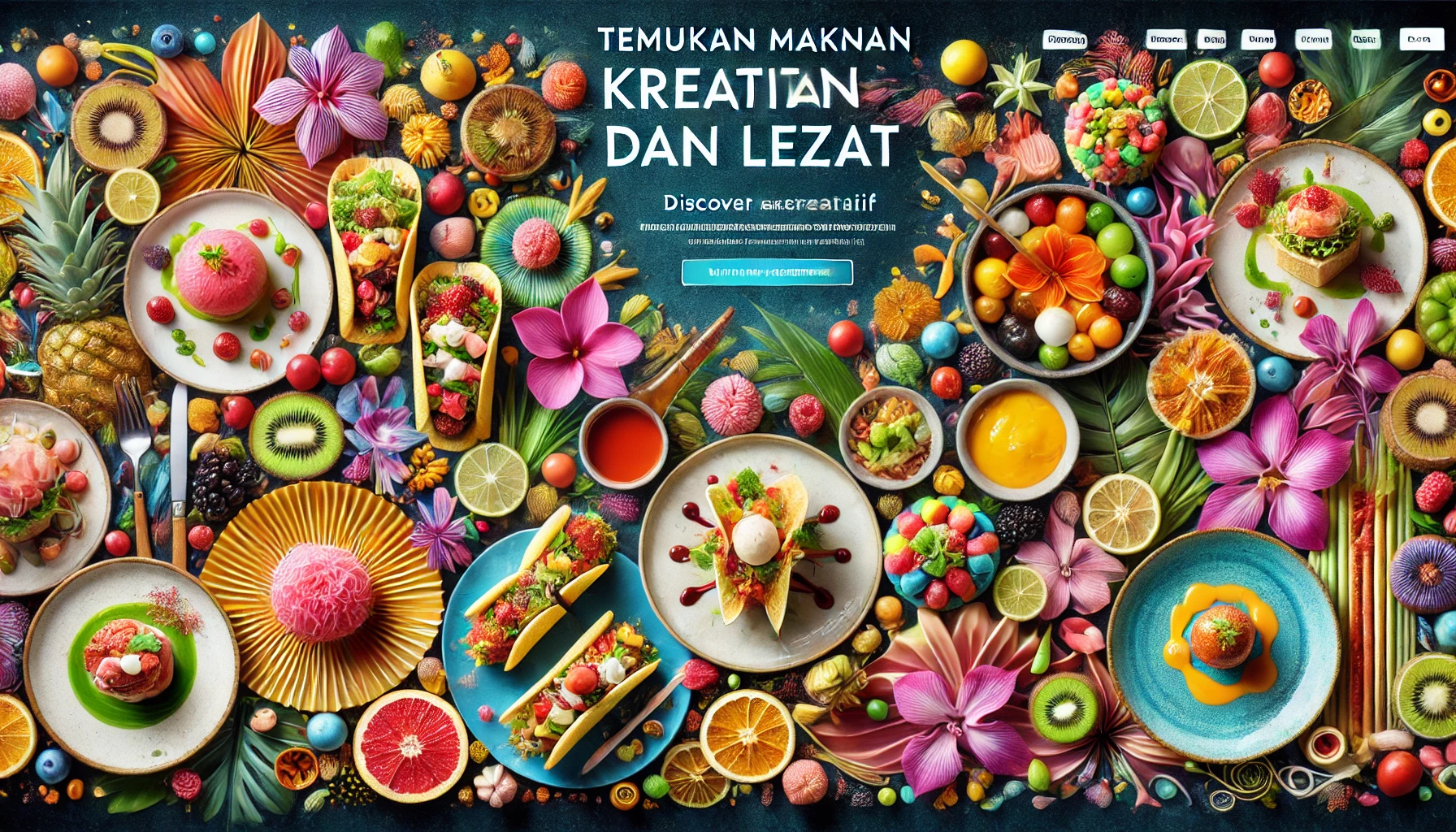 Temukan Kreasi Makanan Kreatif Dan Lezat - Knowledgesight