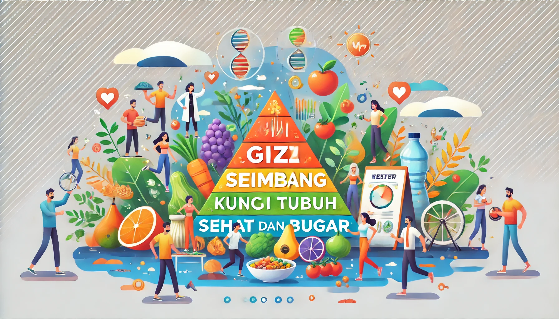 Gizi Seimbang Kunci Tubuh Sehat Dan Bugar - Knowledgesight