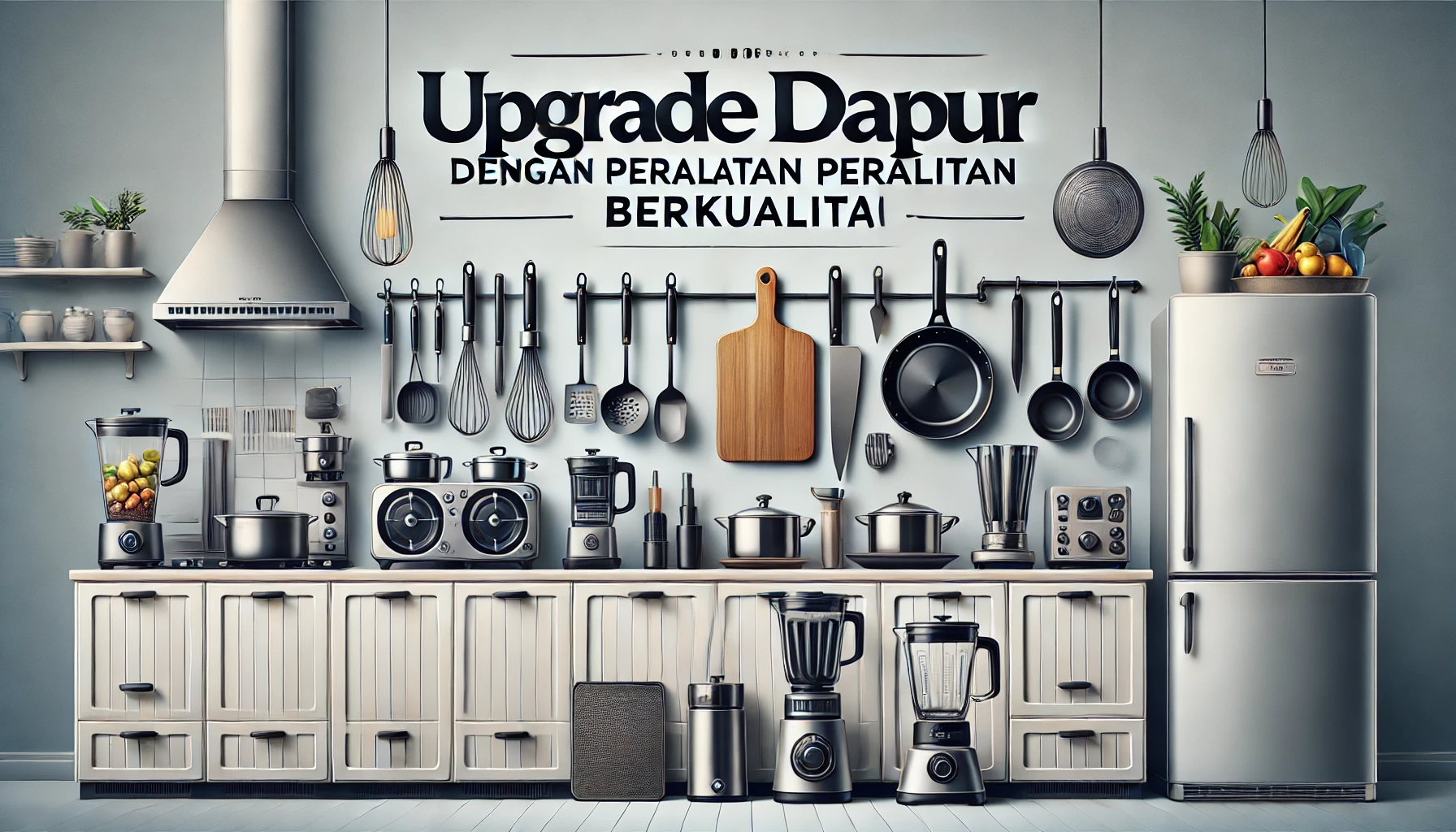 Upgrade Dapur Dengan Peralatan Berkualitas - Knowledgesight