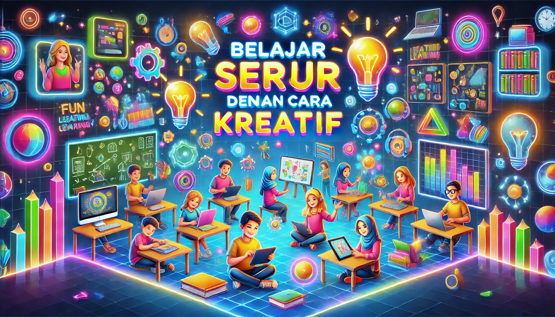 Belajar Seru Dengan Cara Kreatif
