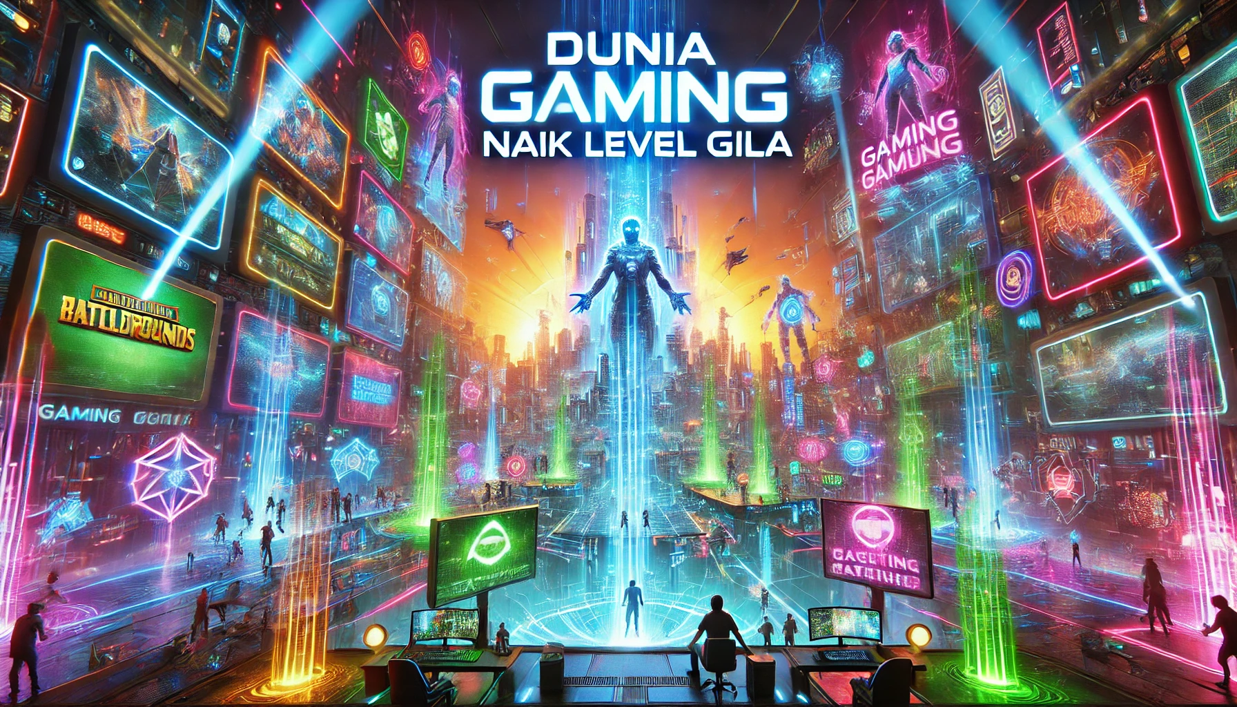 Dunia Gaming Naik Level Gila