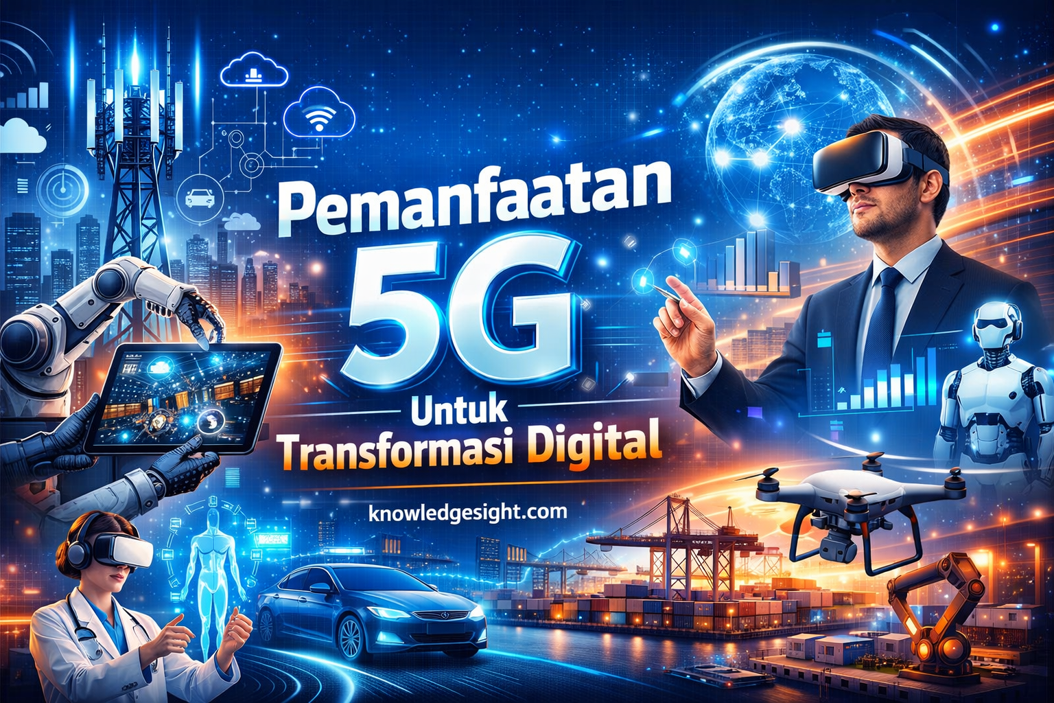 Pemanfaatan 5G Untuk Transformasi Digital