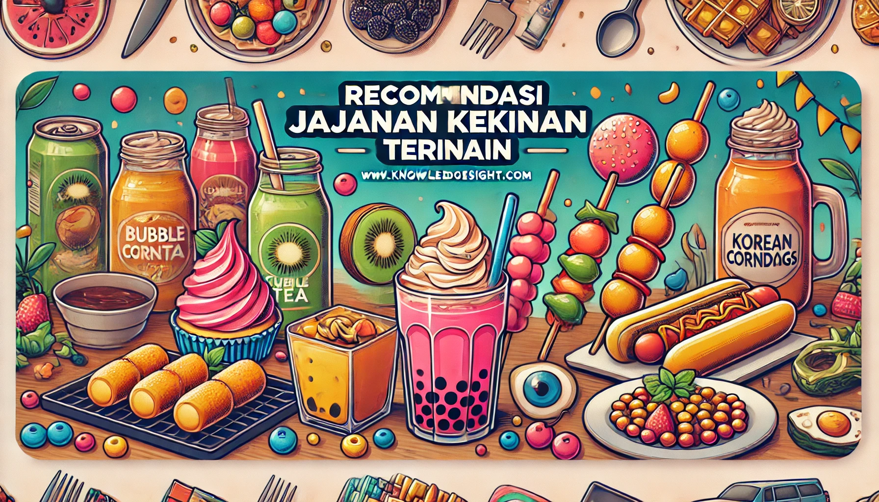Rekomendasi Jajanan Kekinian Terbaik