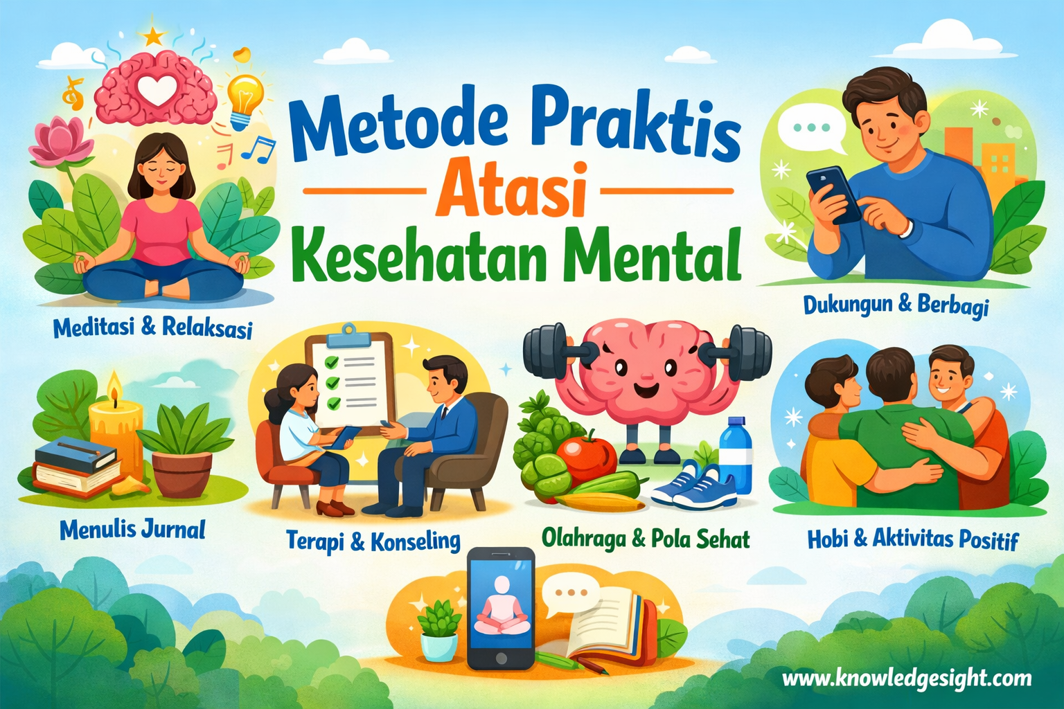 Metode Praktis Atasi Kesehatan Mental